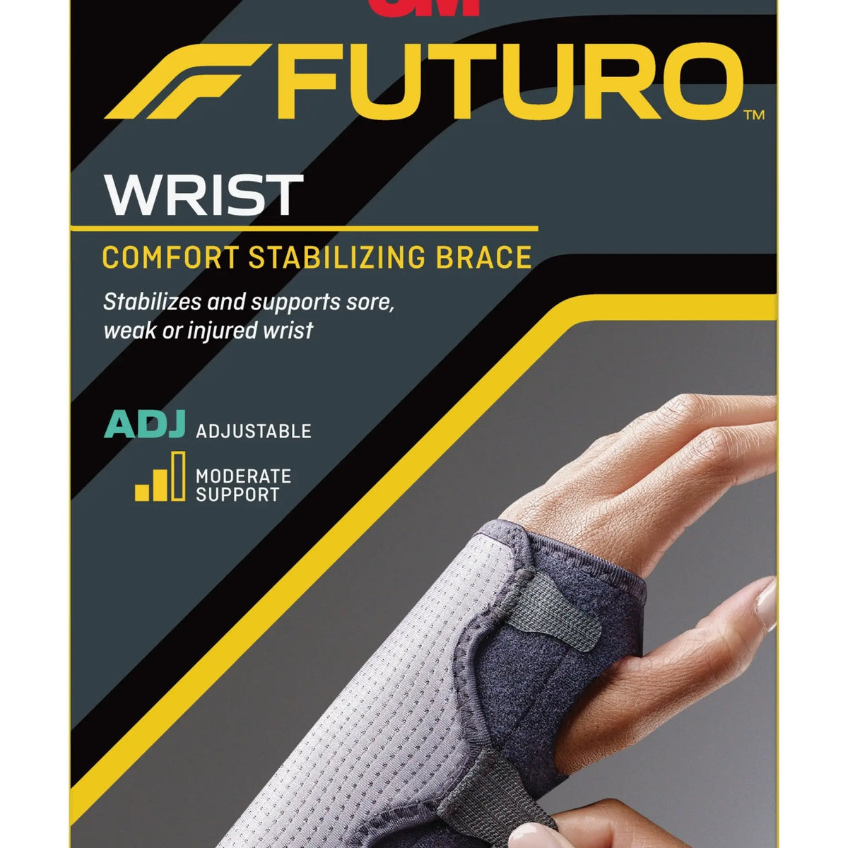 3M™ Futuro™ Wrist Brace, Comfort Fabric, Left or Right Hand ...