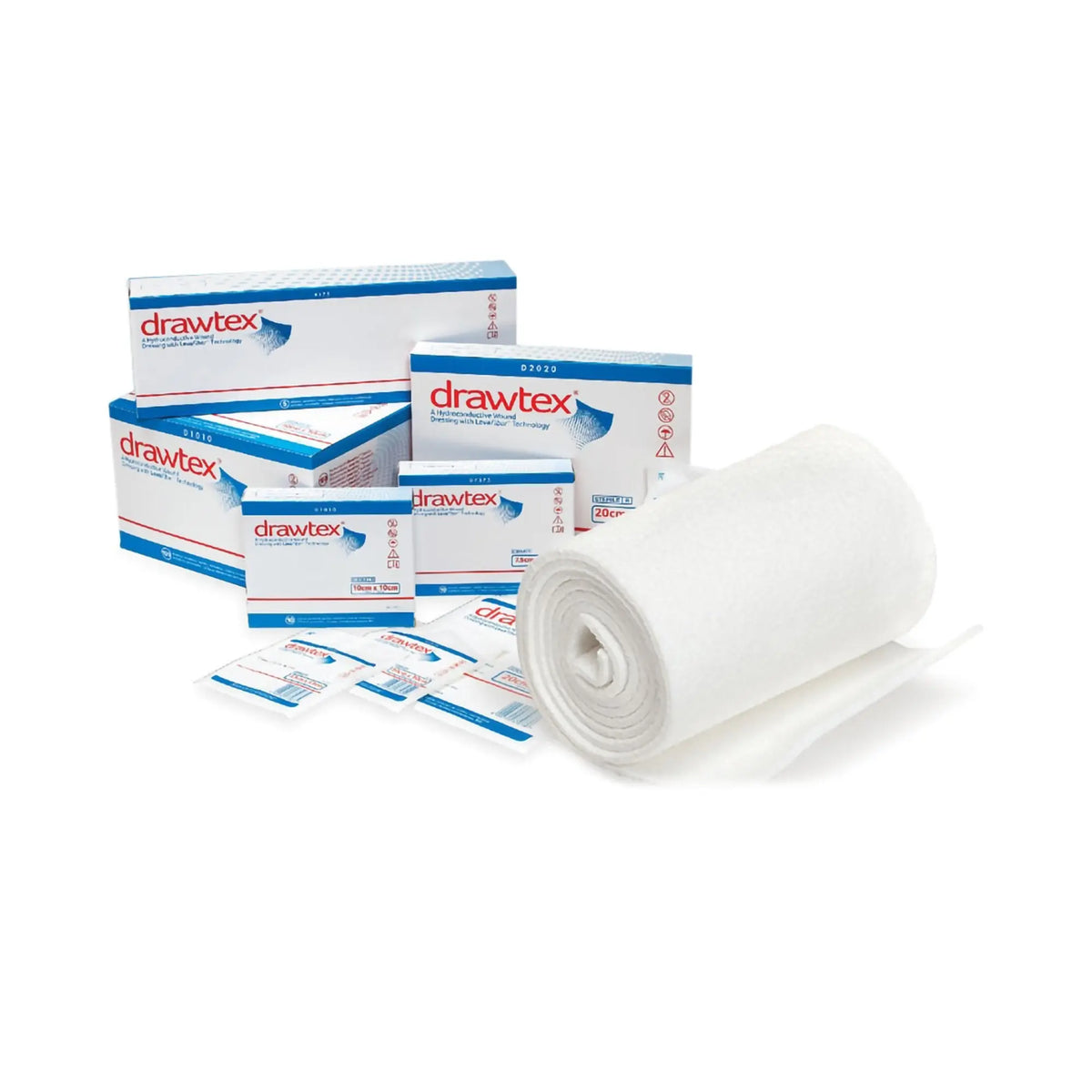 Drawtex® Hydroconductive Wound Dressing, 3/8 x 18 Inch - getMovility ...