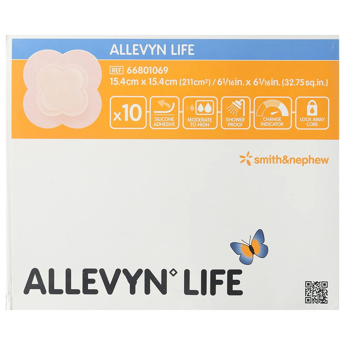 Foam Dressing Allevyn Life 6-1/16 X 6-1/16 In... | getMovility