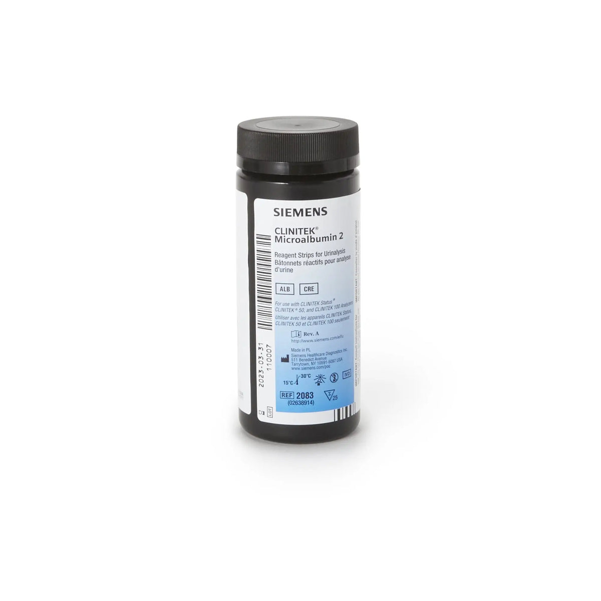 Clinitek® Reagent Test Strip for use with Small Clinitek Systems ...