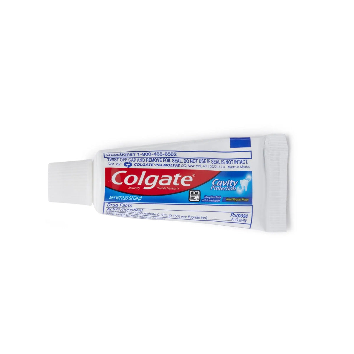 Colgate® Cavity Protection Toothpaste Regular Flavor, 0.85 oz. Tube ...