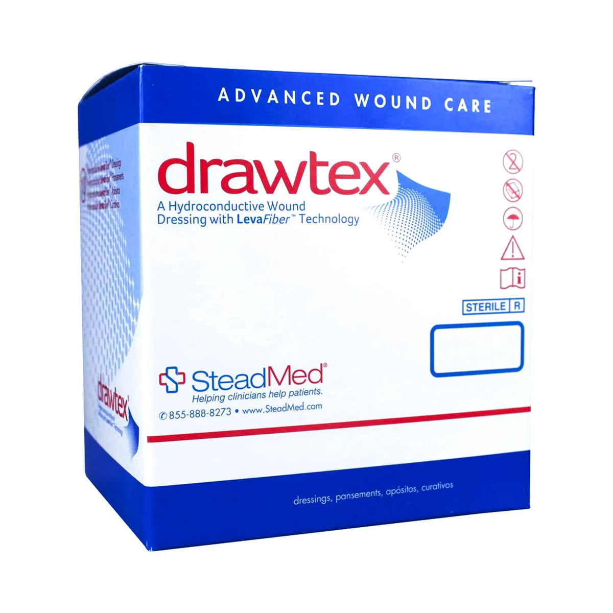Drawtex® Hydroconductive Wound Dressing, 3 x 30 Inch - getMovility ...