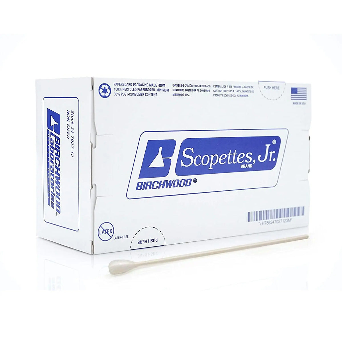 Scopettes® Jr. OB/GYN Swabstick, 8 Inch Length - getMovility ...
