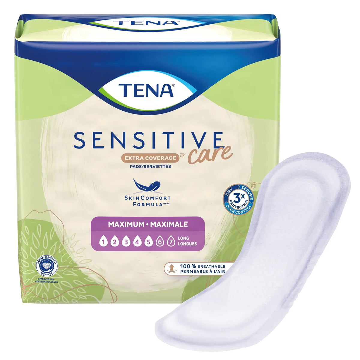 Bladder Control Pad TENA® Sensitive Care Maxi... | getMovility