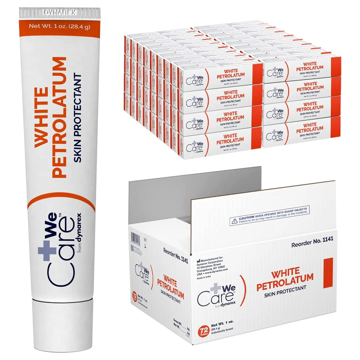 dynarex™ White Petrolatum Petroleum Jelly, 1-ounce Tube - getMovility ...